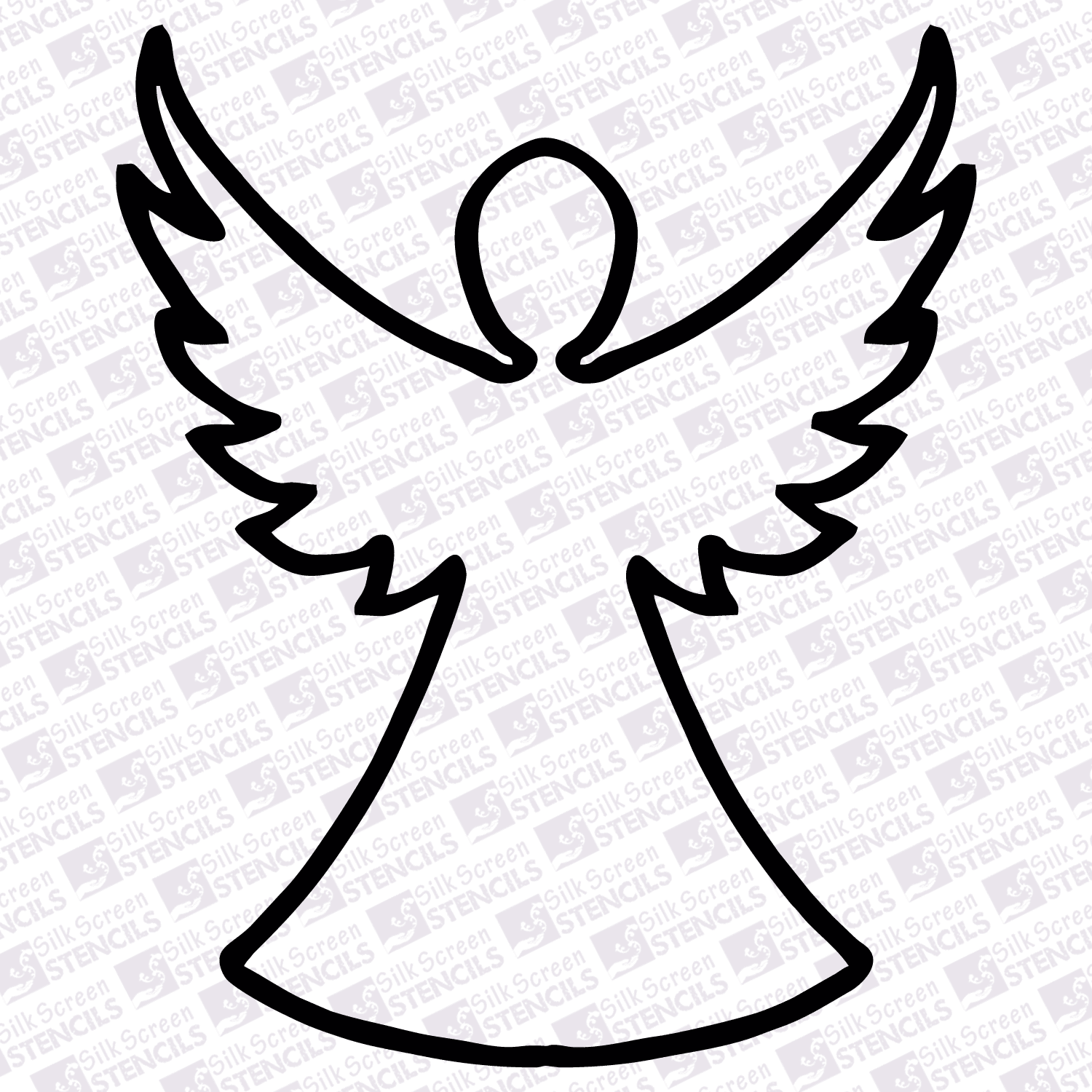 Angel Stencil Printable Printable World Holiday